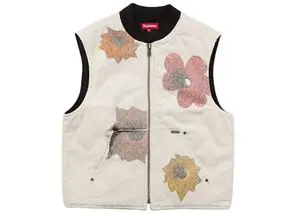 Supreme Nate Lowman Work Vest - Natural
