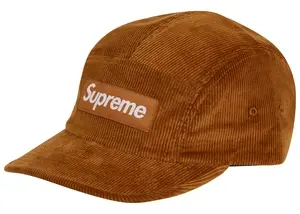 Supreme Corduroy Camp Cap - Burnt Orange