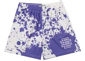 ERIC EMANUEL EE Basic Short Purple Paint Spill