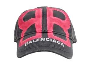 Balenciaga Bb Sprayed Cap
