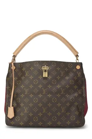 LOUIS VUITTON Monogram Canvas Gaia Top Handle Bag