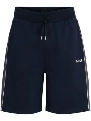 BOSS Logo-embroidered Track Shorts