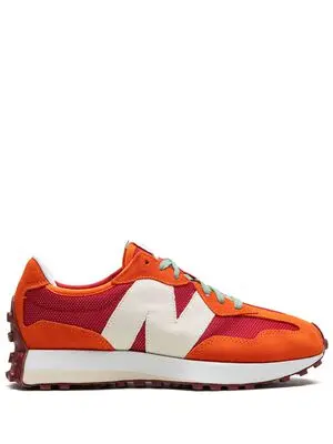 NEW BALANCE X Todd Snyder 327 Farmer's Market Pomegranate Sneakers - Orange