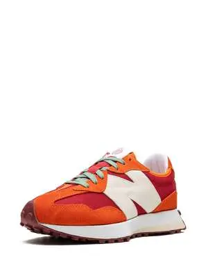 NEW BALANCE X Todd Snyder 327 Farmer's Market Pomegranate Sneakers - Orange