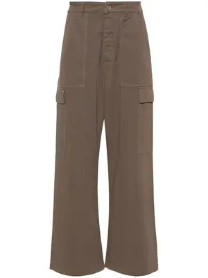 Rick Owens Mid-rise Cargo Trousers - Brown