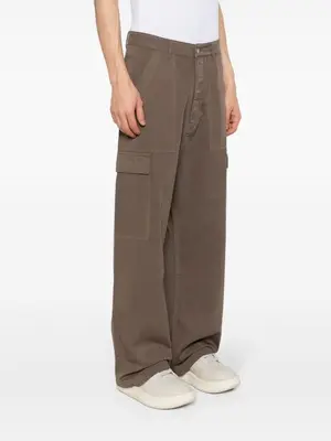Rick Owens Mid-rise Cargo Trousers - Brown