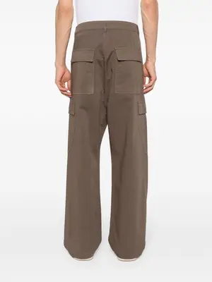 Rick Owens Mid-rise Cargo Trousers - Brown