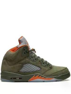 JORDAN Air 5 Og Olive Sneakers - Green