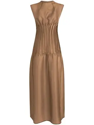 Khaite The Wes Midi Dress