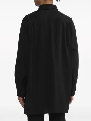 Yohji Yamamoto Layered-collar Cotton Shirt