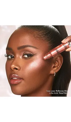 ICONIC LONDON Rollaway Glow Liquid Highlighter - Rose Potion