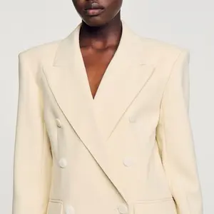 Sandro Double-breasted Suit Jacket