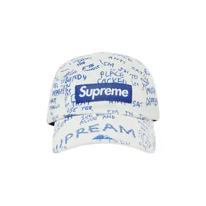 Supreme Gonz Poems Camp Cap - White