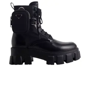 Women's Prada Lace Up Boots