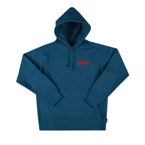 Supreme Stop Crying Hooded Sweatshirt - Blue