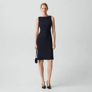 Knee-Length Crepe Cocktail Dresses