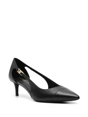 Michael Kors Logo-plaque Cut-out Pumps