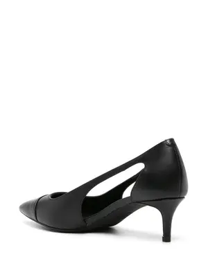 Michael Kors Logo-plaque Cut-out Pumps