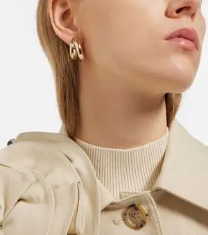 JENNIFER FISHER 10kt -plated Hoop Earrings - Gold