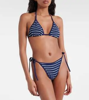 Hunza G Gina Striped Bikini