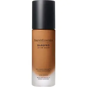 BAREMINERALS Barepro 24hr Wear Skin-perfecting Matte Liquid Foundation Mineral Spf 20 Pa++ Deep 51 Warm