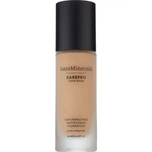 BAREMINERALS Barepro 24hr Wear Skin-perfecting Matte Liquid Foundation Mineral Spf 20 Pa++ Light 21 Neutral