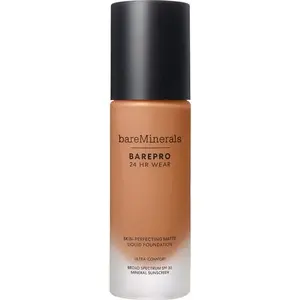 BAREMINERALS Barepro 24hr Wear Skin-perfecting Matte Liquid Foundation Mineral Spf 20 Pa++ Medium Deep 46 Cool