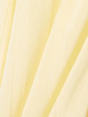 Jacquemus Manta Ribbed-knit Mini Dress