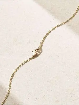Mizuki 14-karat Pearl Lariat Necklace