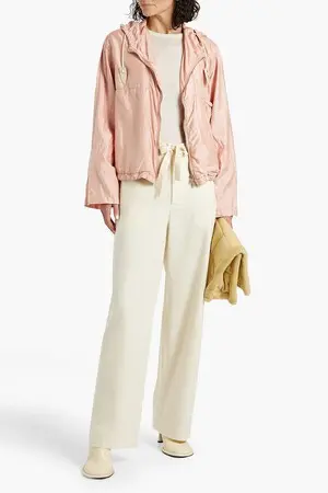 JIL SANDER Shell Hooded Jacket - Blush