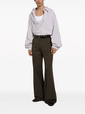 Dolce & Gabbana Straight-leg Cotton Trousers