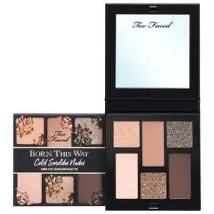 TOO FACED Too Faced Mini Born This Way Complexion-inspired Eyeshadow Palette Cold Smolder Nudes