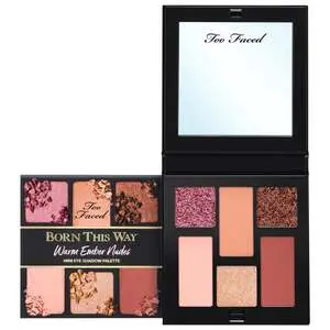 TOO FACED Mini Born This Way Complexion-inspired Eyeshadow Palette - Warm Ember Nudes