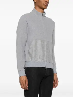 Corneliani Mock-neck Zip-up Sweatshirt