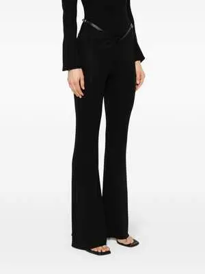 COURREGES Belted Bootcut Trousers