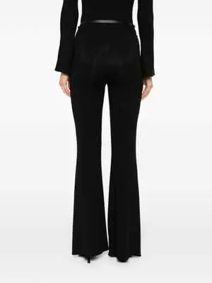 COURREGES Belted Bootcut Trousers