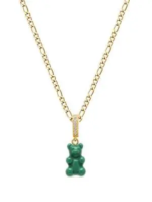 NIALAYA JEWELRY Gummy Bear Pendant Necklace - Gold