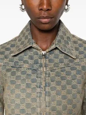 MISBHV Monogram Jacquard Denim Jacket