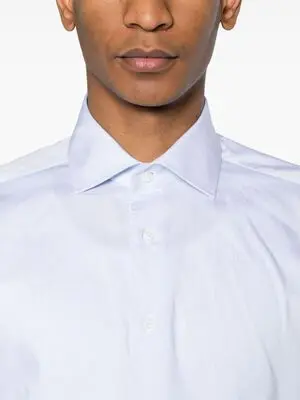 Corneliani Pointed-collar Cotton Shirt