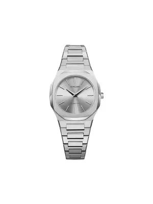D1 MILANO Ultra Thin 30mm Watch - Silver