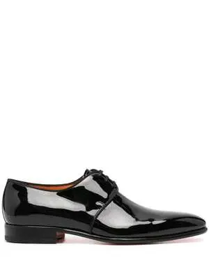 Santoni Glossed Derbys