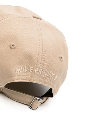Norse Projects Logo-embroidered Baseball Cap - Neutrals