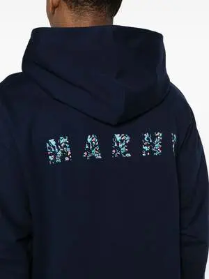 Marni Logo-print Cotton Hoodie