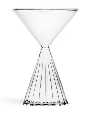 ICHENDORF MILANO Tutu Faceted Martini Glasses - White