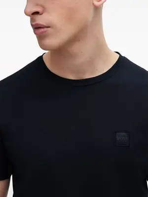 BOSS Logo-appliqué Cotton T-shirt