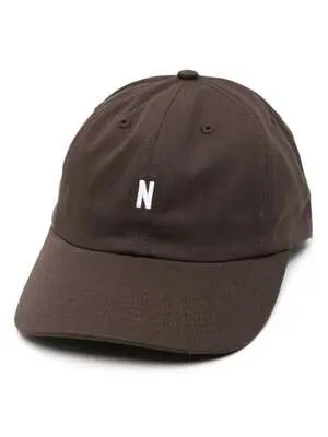 Norse Projects Logo-embroidered Baseball Cap - Brown