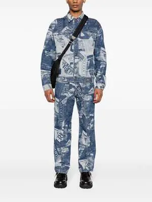 Versace Magazine Straight Jeans
