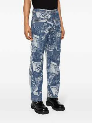 Versace Magazine Straight Jeans