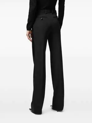 Versace Straight-leg Virgin Wool Trousers