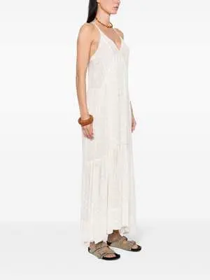 TWINSET Sequinned Georgette Slip Dress